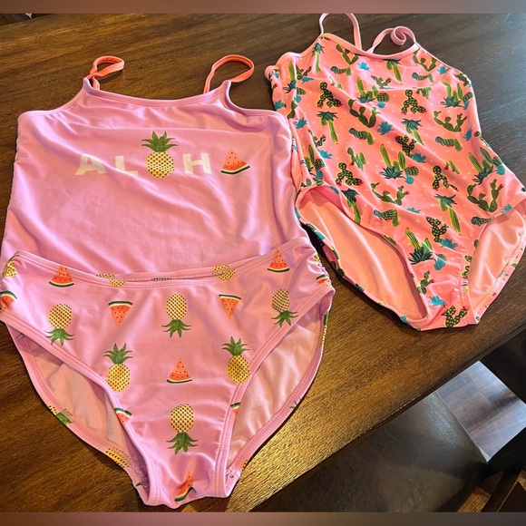 Swim | Girls Extra Large Swimsuits Bundle Of 2 Total One Is A Bikini A ...